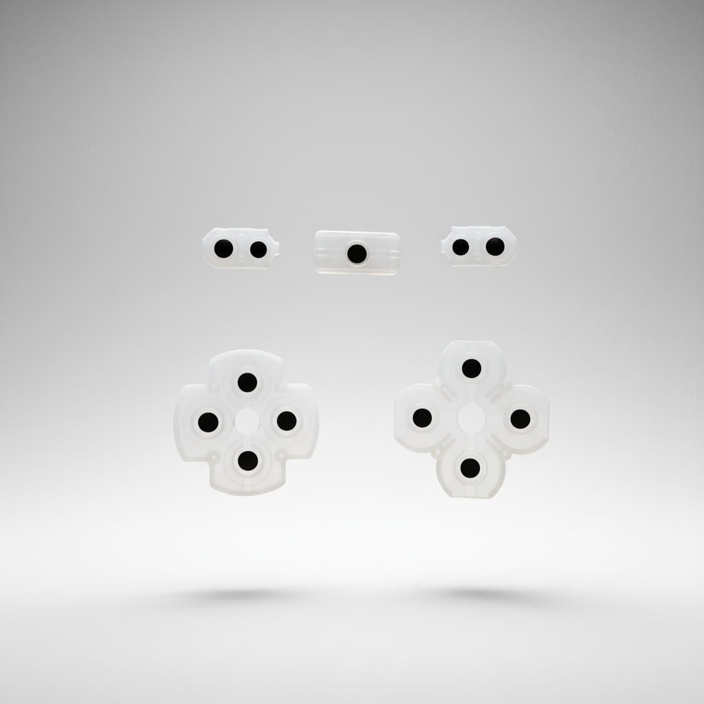 PS4 Controller JDM-050 JDM-055 Rubber Button Pads